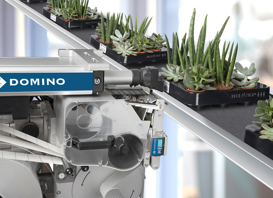 M230i-TB | Contactless Automatic Label Applicator Machine | Domino Printech