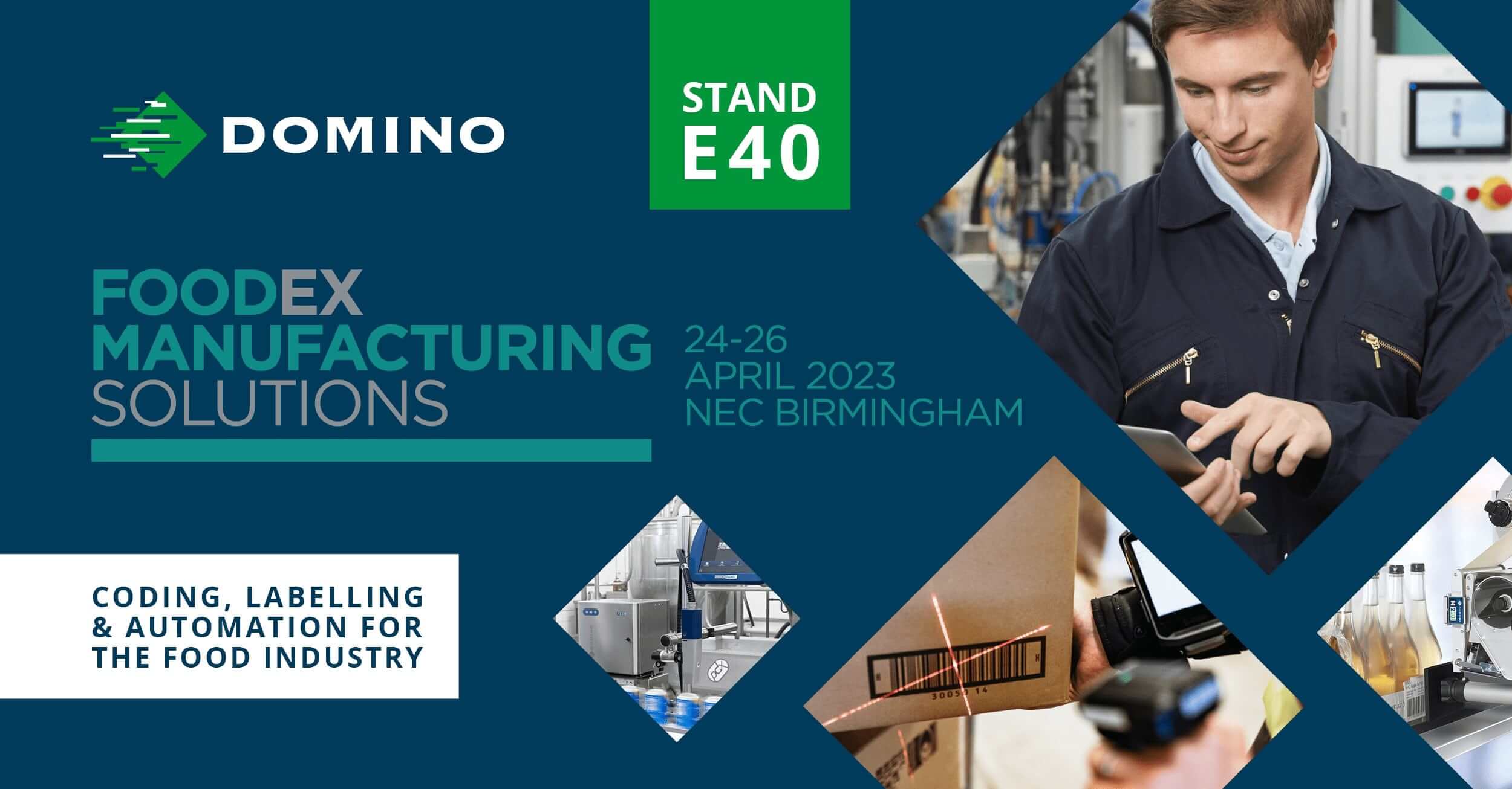 Join Domino at FoodEx 2023 | Domino Printing UK