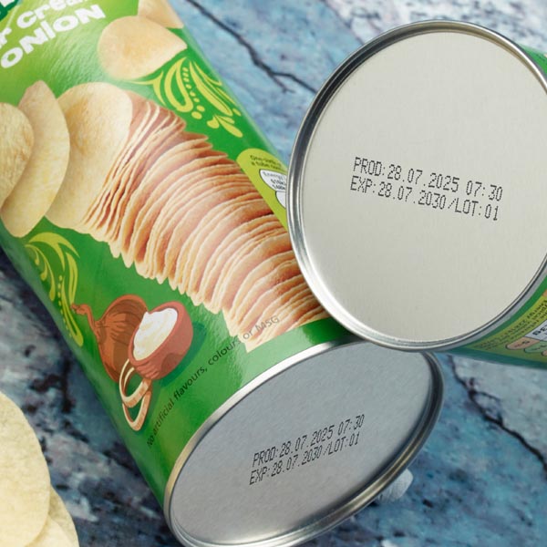 Snack Tins and Can Industrial Printing | Domino North America
