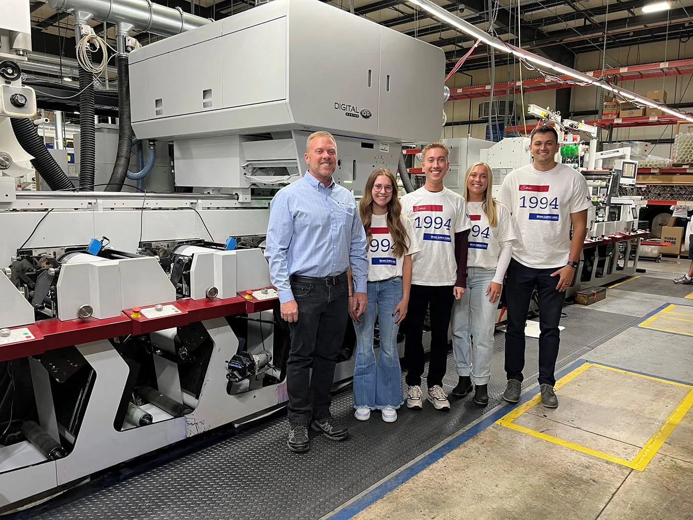 Retrofit adds digital label printing capabilities | Domino Printing UK