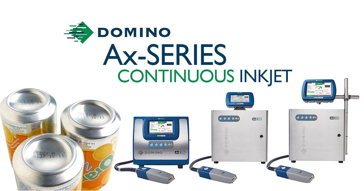 Ax350i Continuous Inkjet Printer | Industrial CIJ | Domino North America
